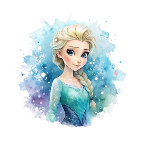 Princess Elsa Hand Drawn Design Princess Elsa Png Clipart Frozen