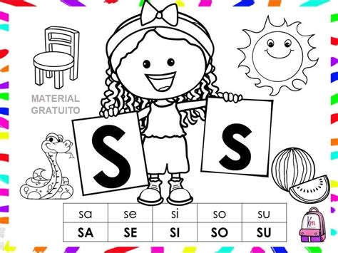 Pin de Lorenasuarez en S Enseñanza de las letras Actividades de
