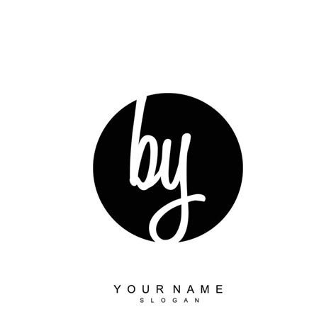 Initial BY Monogram With Grunge Template Design 21751240 Vector Art At