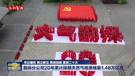 【牢记嘱托 再立新功 再创佳绩 喜迎二十大】中国石化再获万亿方页岩气资源阵地 中国石化网络视频