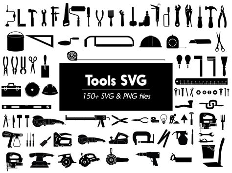 Tools Svg Tool Box Svg Repair Tools Svg Handyman Svg Tools Clipart