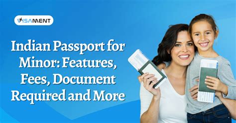 Indian Passport For Minor Features Fees Document And More