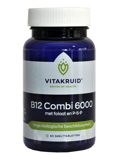 Vitakruid B12 Combi 6000 Met Folaat En P5p Homeotheek