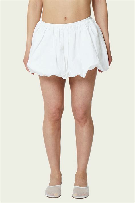Cloud Poplin Mini Skirt Prism Boutique