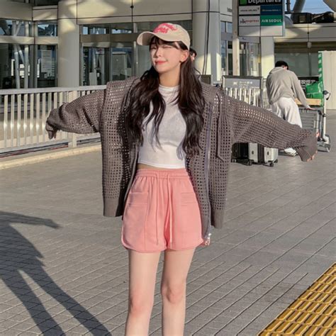 워너비뮤즈 무배🚀 Unisex🤎md추천 메쉬 워머 루즈핏 그물 네트 후드집업 시스루 남녀공용 오버핏 핸드워머 유니섹스 썸머
