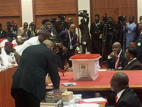 Happeningnow Voting Begins As Akpabio Yari Slug It Out In 10th Senate