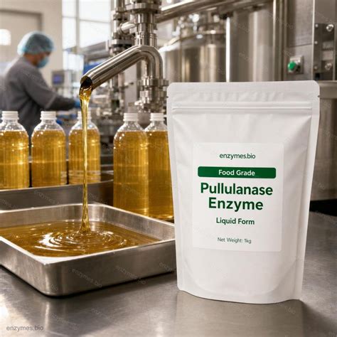 Pullulanase Liquid For Starch Hydrolysis Food Grade