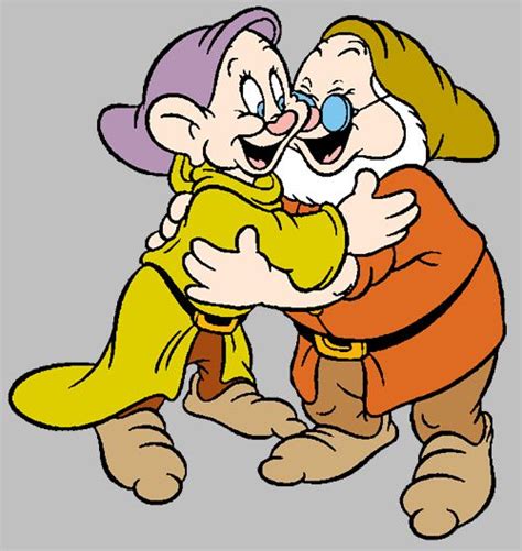 Dopey And Doc Disney Best Friends Betty Boop Cartoon Greeting Card Collection