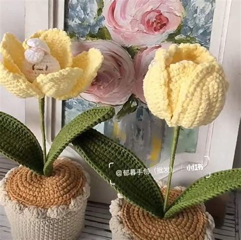 Hướng Dẫn Móc Len Thỏ Tulip