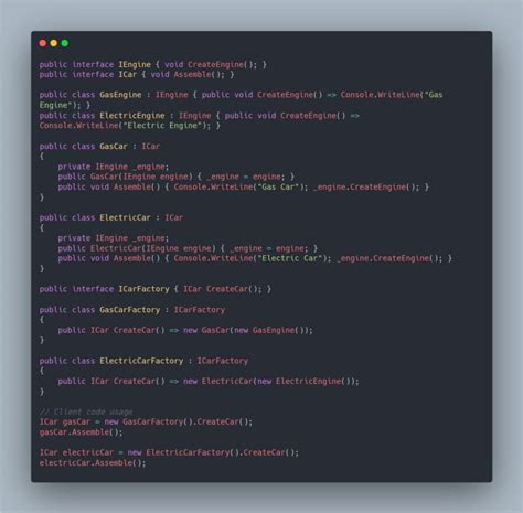 Csharp Designpatterns Backenddevelopment Softwareengineering Mohammadreza Javaheri Mohammadi