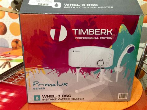 Обзор от покупателя на Проточный водонагреватель Timberk Primalux WHEL ...