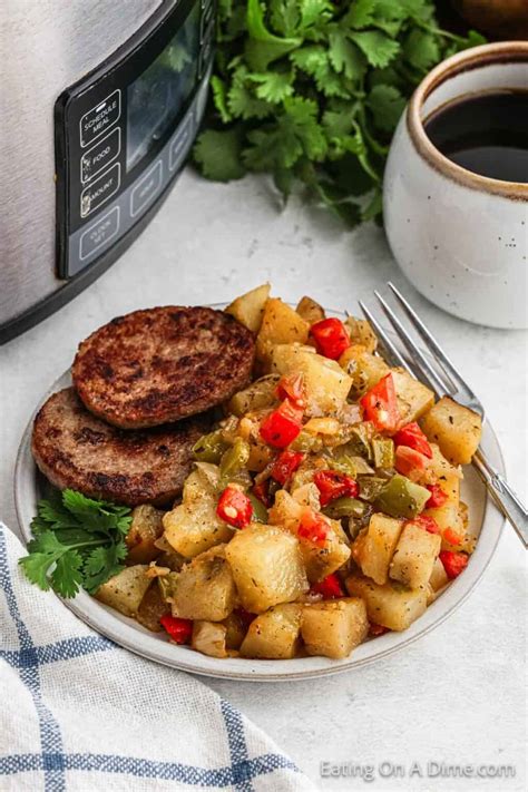 Crockpot Breakfast Potatoes Eating On A Dime