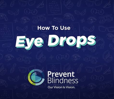 Prevent Blindness Has Produced Newly Integrated Educational Eye Drop