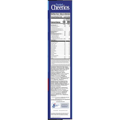 Frosted Cheerios Nutrition Facts