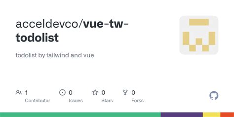 Github Reza9545vue Tw Todolist Todolist By Tailwind And Vue