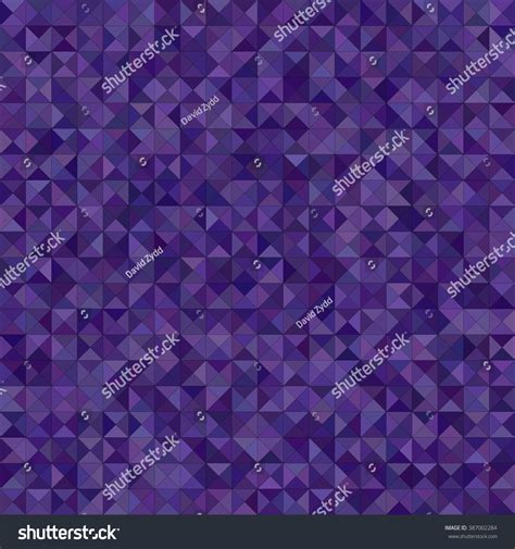 Purple Color Triangle Mosaic Vector Background Stock Vector Royalty Free 387002284 Shutterstock