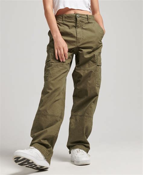 Superdry Baggy Cargohose Aus Bio Baumwolle Herren Damen Hosen