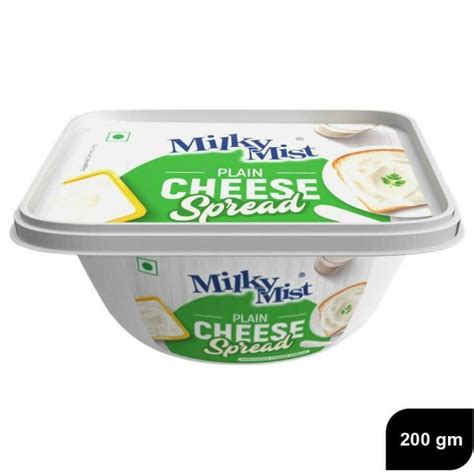 Milky Mist Plain Cheese Spread 200 G Container Jiomart