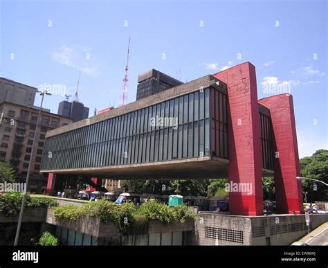 The Museu De Arte De São Paulo Masp An Iconic Cultural Landmark In