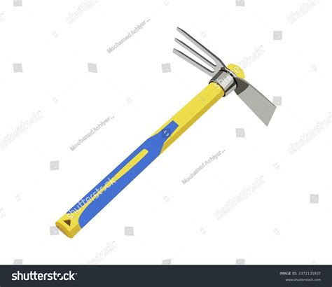 Vector Hoe Pitchfork Gardening Tool Equipment Stock Vector Royalty
