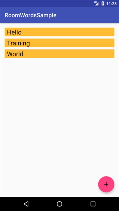 android room with a view kotlin android developers