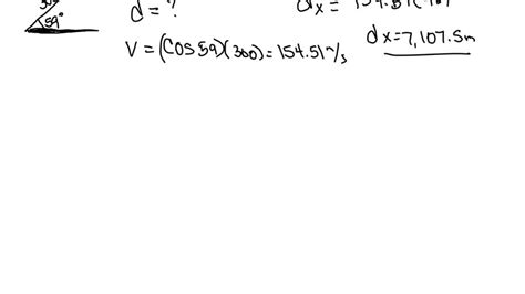 Solved An Artillery Shell Is Fired With An Initial Velocity Of M S