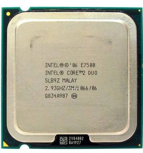 intel c2d cpu 3 0 ghz for desktop model name number core 2 doul at