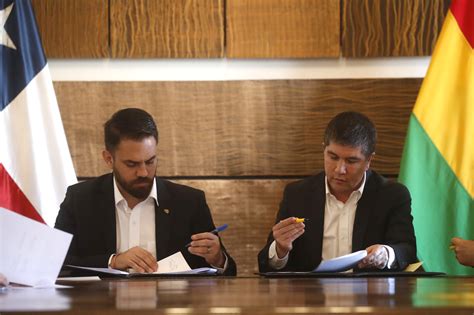 Chile Y Bolivia Firman Acuerdo Para Realizar Operativos Conjuntos En La