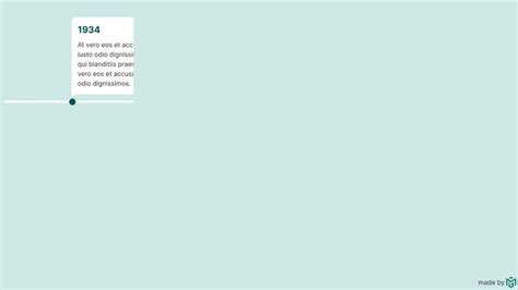 Building A Horizontal Timeline With Css And Javascript Scrolling Implementation