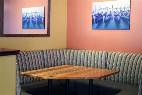Booth Table Seating Guide Sizing Chart Materials And Layout