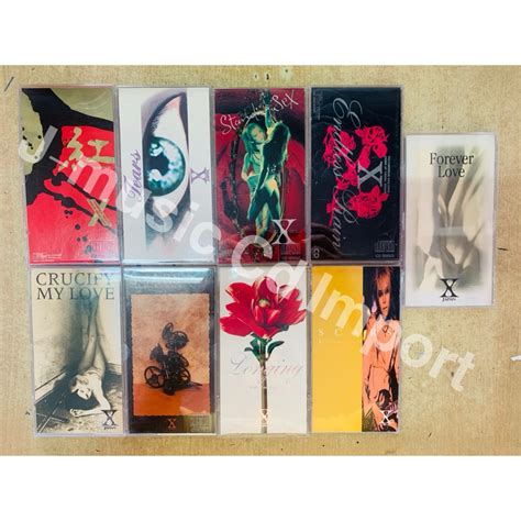 Mini Cd Single X Japan Box พร้อมกล่องใสใส่ สภาพสวยมาก Shopee Thailand
