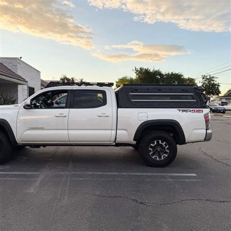 2016 2023 Tacoma 6ft Camper Shell V2 One Piece Aluminum
