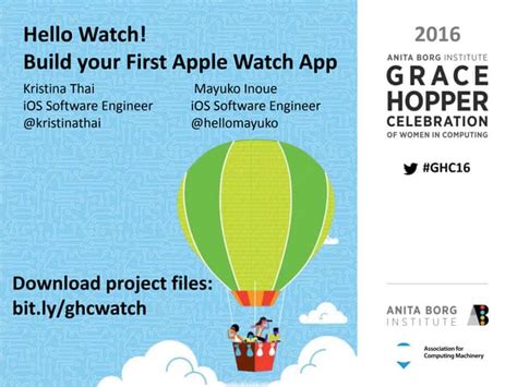 Hello Watch Build Your First Apple Watch App Ppt