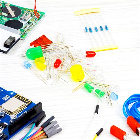 Tailtoss 500 Pcs Led Light Diode Assorted Color For Electrical