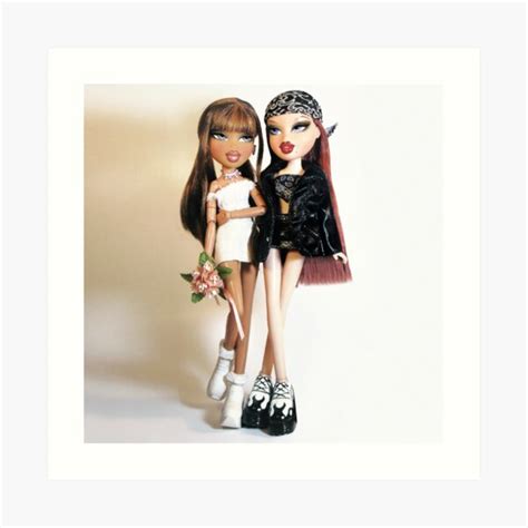 Bratz Roxxi And Nevra Lgbt Art Print By Legandary Diva Redbubble