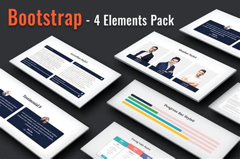 Bootstrap 4 Elements Pack Cromur