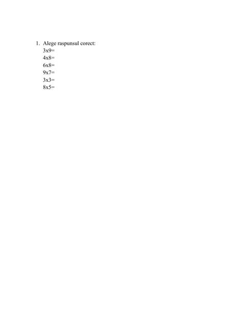 Inmultirea Worksheet Live Worksheets