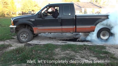 Fords Do Burnouts At Geneva Road Mud Bog 10 25 14 St Louis Mi Youtube