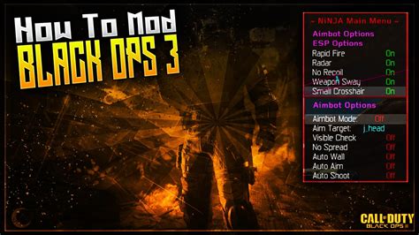 HOW TO MOD BLACK OPS YouTube