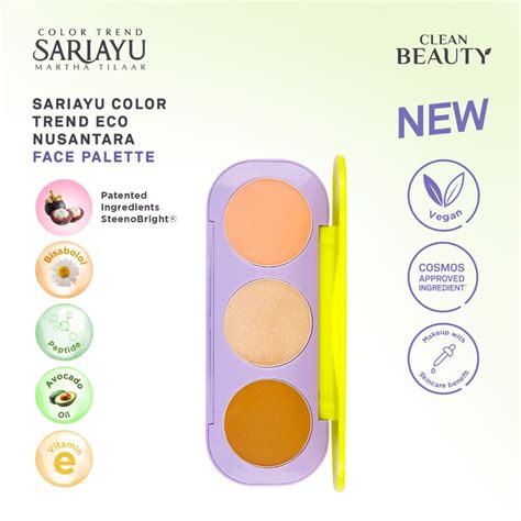 Jual Sariayu Color Trend Face Palette Shopee Indonesia