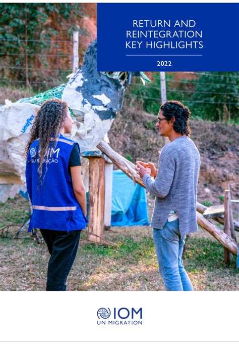 Return And Reintegration Key Highlights 2022 Iom Publications Platform