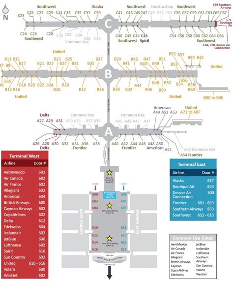 Interactive Map Of Denver Airport