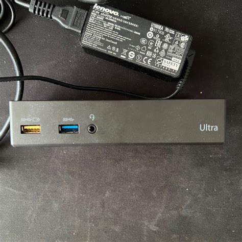 Lenovo Usb Ultra Docking System W Power Adapter Computers Tech Parts Accessories