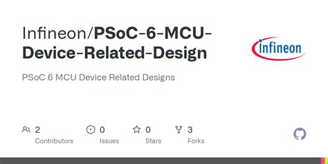 GitHub Infineon PSoC 6 MCU Device Related Design PSoC 6 MCU Device Related Designs