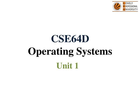 Solution Operating System Complete Syllabus In English Detailed