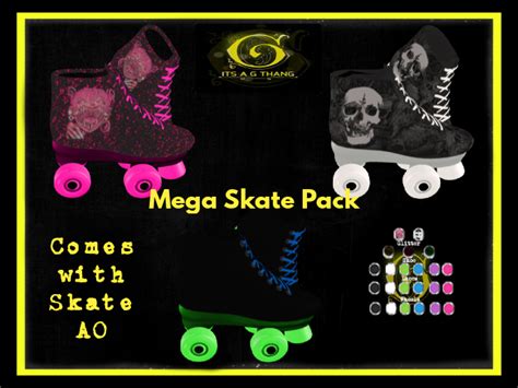Second Life Marketplace Gthang Mega Skate Unpacker