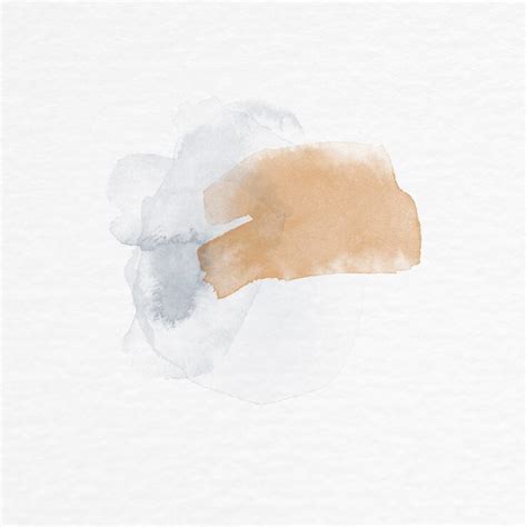 손으로 그린 수채화 배경 무료 사진