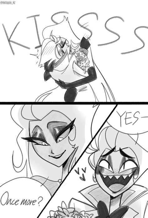 Lucifer Morningstar And Lilith Hazbin Hotel Drawn By Hellpplehz