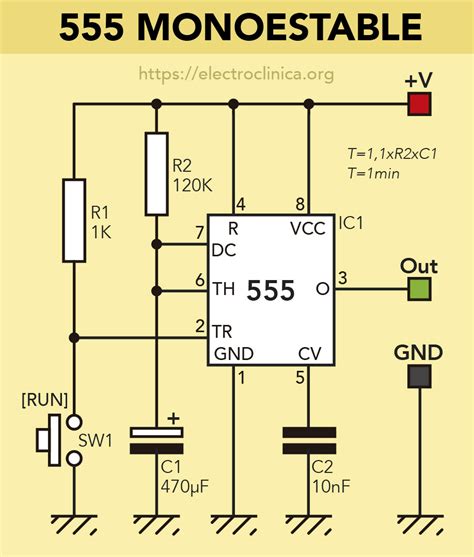 El Circuito Integrado 555 Electroclínica