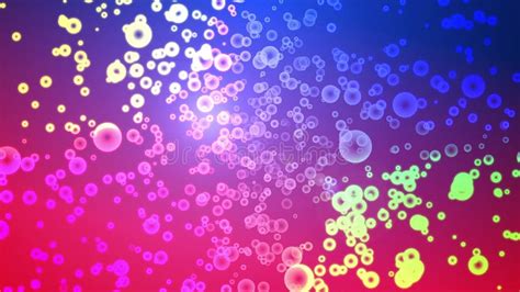 3d Animated Background Mixing Colors To Form Beautiful Patterns Stock